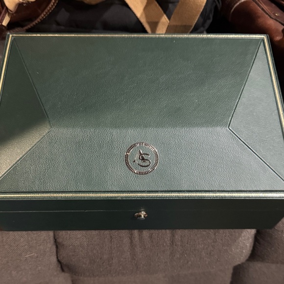 WOLF | Accessories | Wolf Emerald Green Watch Case | Poshmark